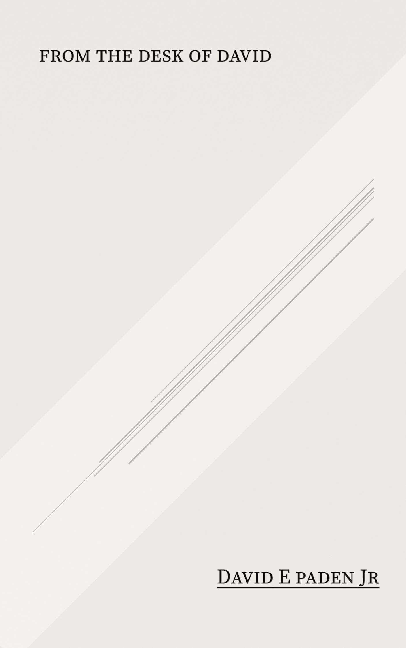 David E. Paden Jr. – Gospel Broadcasting Network